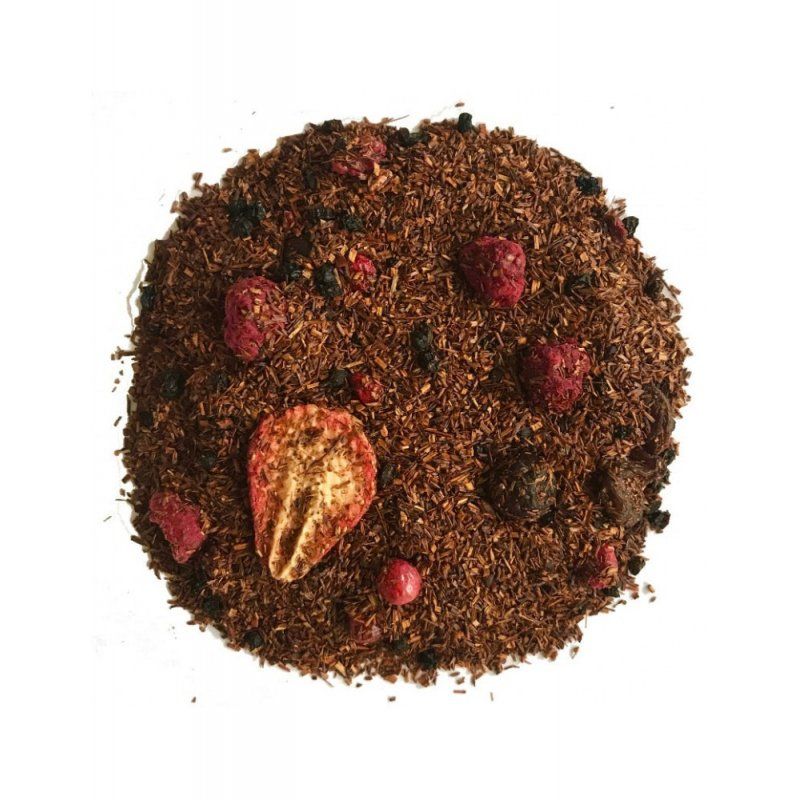 INFUSION CBD ROOIBOS FRUITS ROUGES 50 G - Saveursoriginelles